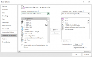Excel Speed: Hidden Commands and QAT Buttons - Excel University