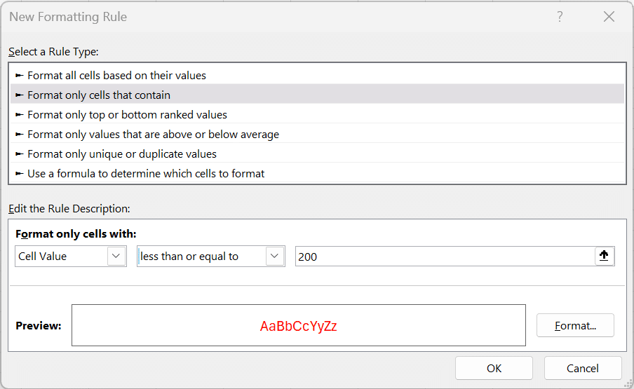 Excel How to Conditionally Format Variances - Excel University