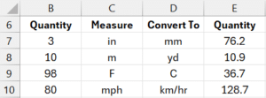 Translating Text and Converting Units - Excel University
