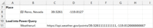 Weather 2 - Excel University