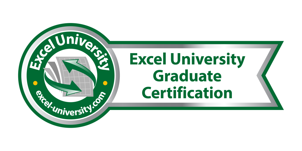 Excel Certification - Excel University