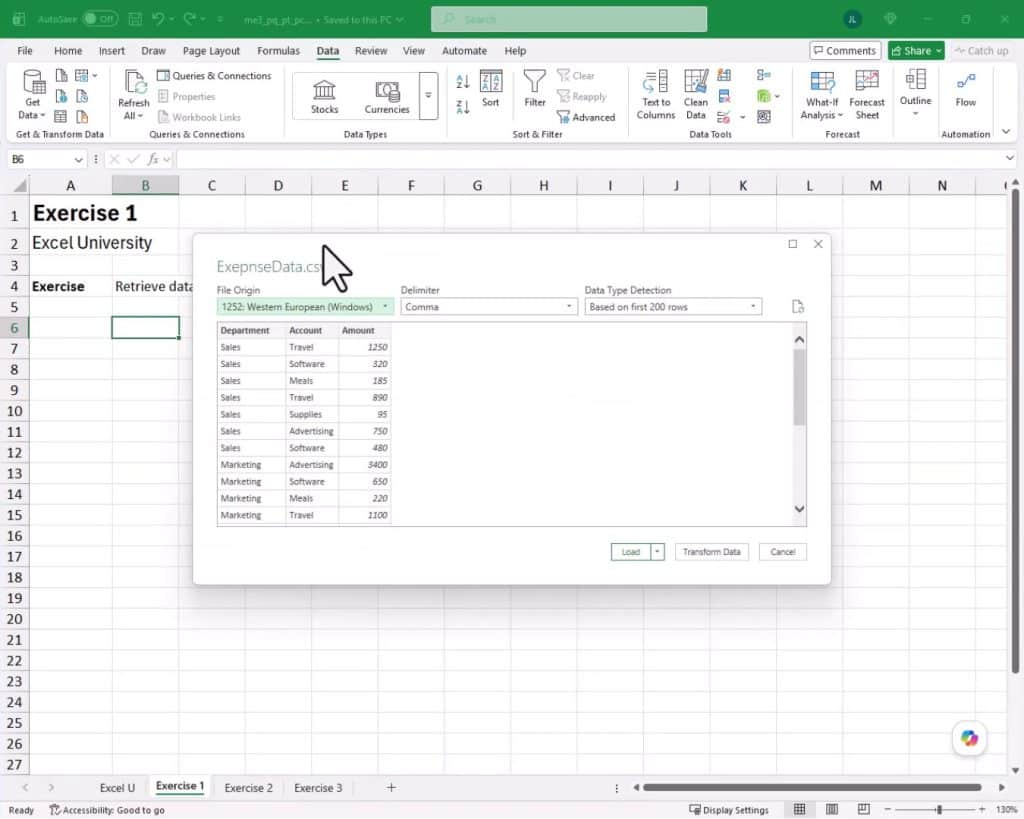Power Query, PivotTable, and Pivot Chart: A Month-End Workflow - Excel ...