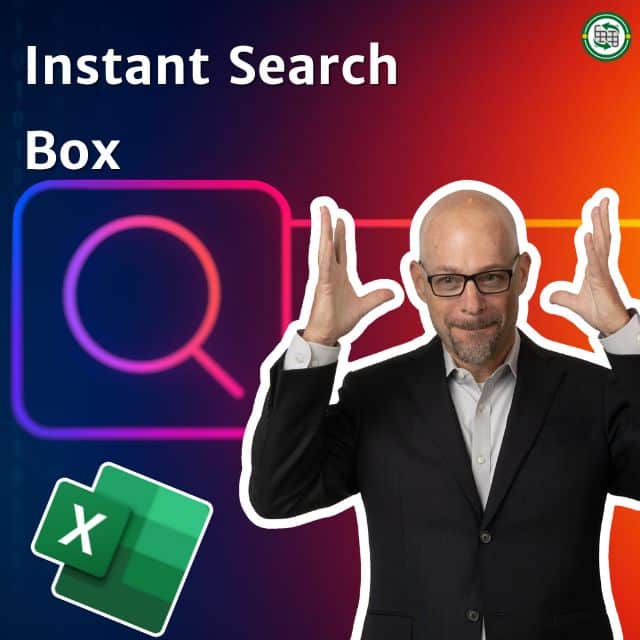 How to Create a Live Search Box (no VBA) - Excel University
